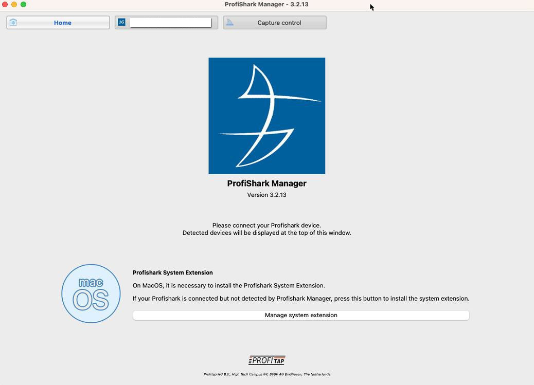 ProfiShark software setup | Profitap Knowledge Base