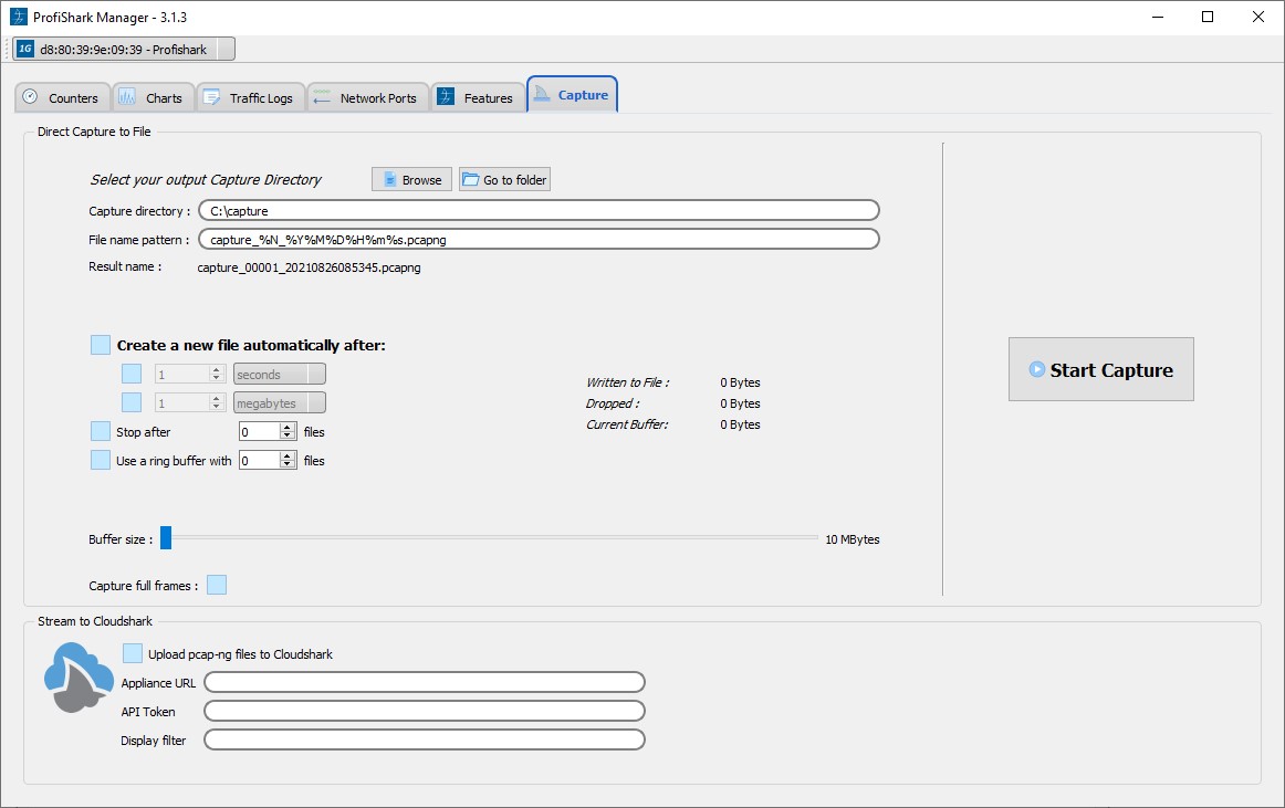 Timestamping in direct capture | Profitap Knowledge Base
