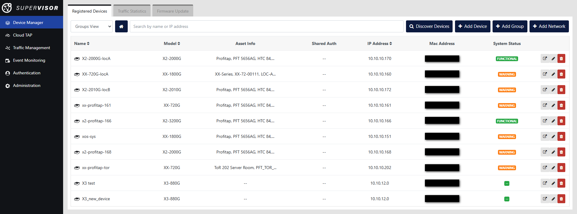 Network Packet Broker CM | Profitap Knowledge Base